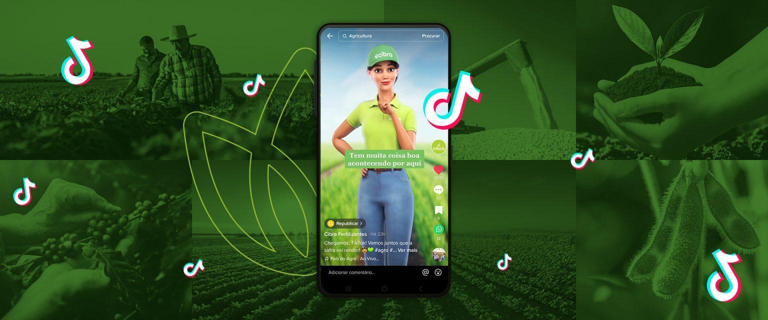 Cibra estreia no TikTok: Relevância do agro na rede - Cibra Fertilizantes